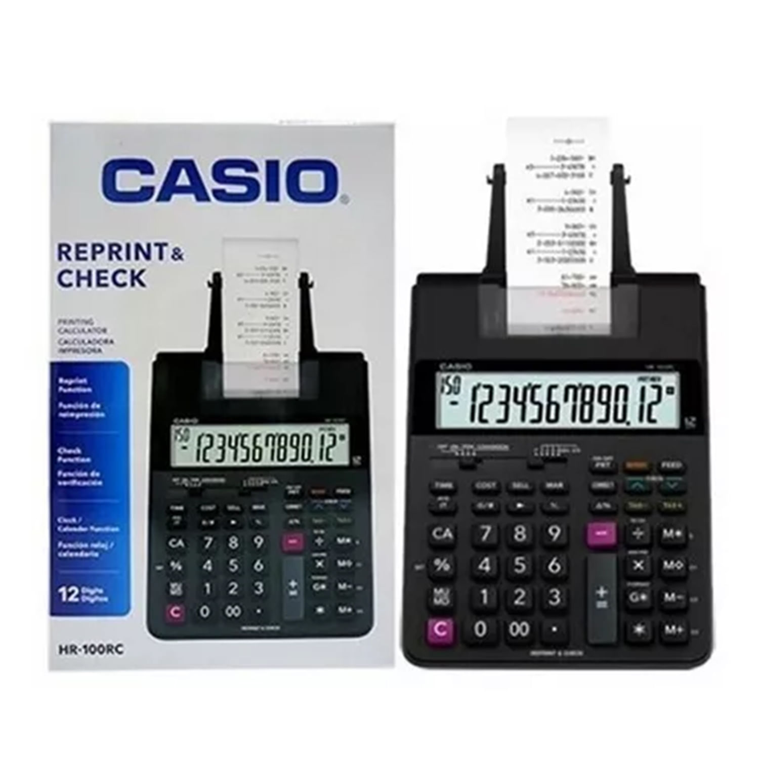Calculadora Con Impresora Casio Hr-100rc - Provincia Compras