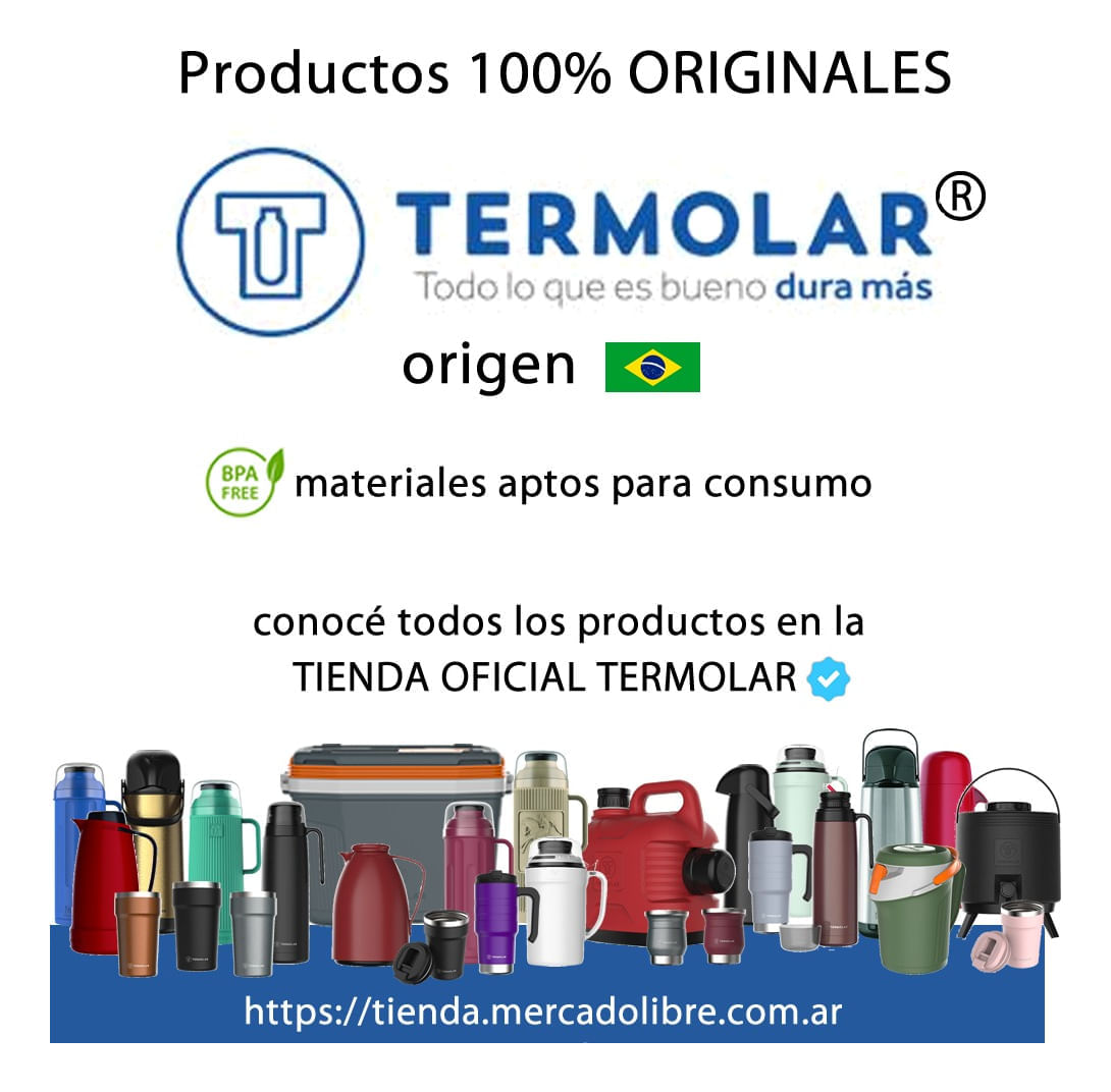 Termo Mundial Termolar 1l Pico Matero Frio Y Calor - Provincia Compras
