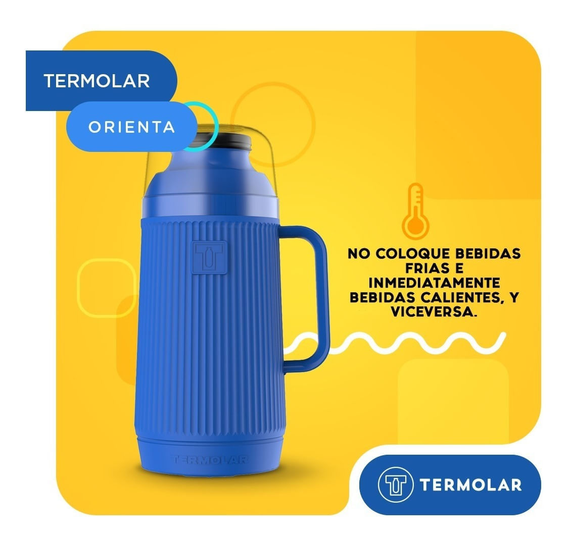 Termo Mundial Termolar 1l Pico Matero Frio Y Calor - Provincia Compras