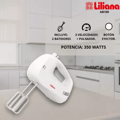 Batidora Manual Liliana Optibat Ab100 - Provincia Compras