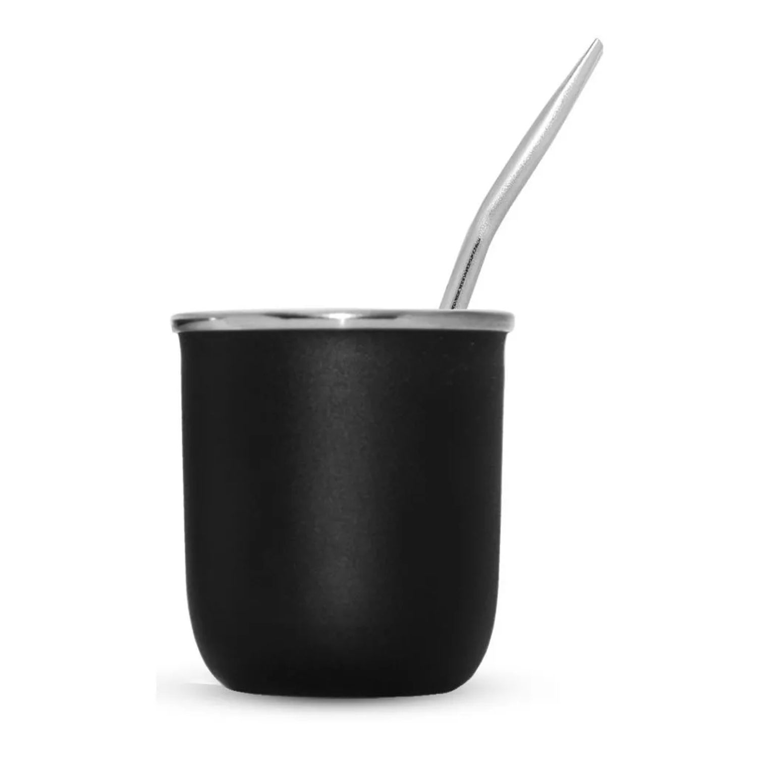 MATE ACERO INOXIDABLE Negro - Provincia Compras