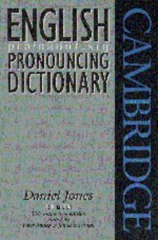 ENGLISH PRONOUCING DICTIONARY - Jones,Daniel - Provincia Compras