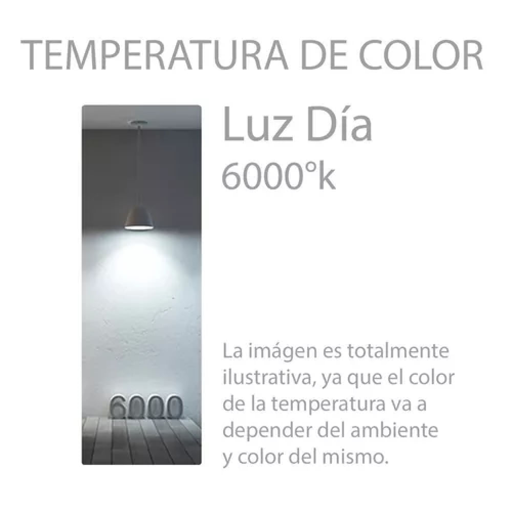 LAMPARA DICROICA LED DIMERIZABLE 7W LUZ DIA TBCin - Provincia Compras