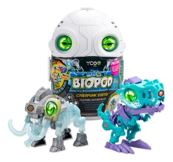 Biopod Dino Duo Cyberpunk 88120 Silverlit - Provincia Compras
