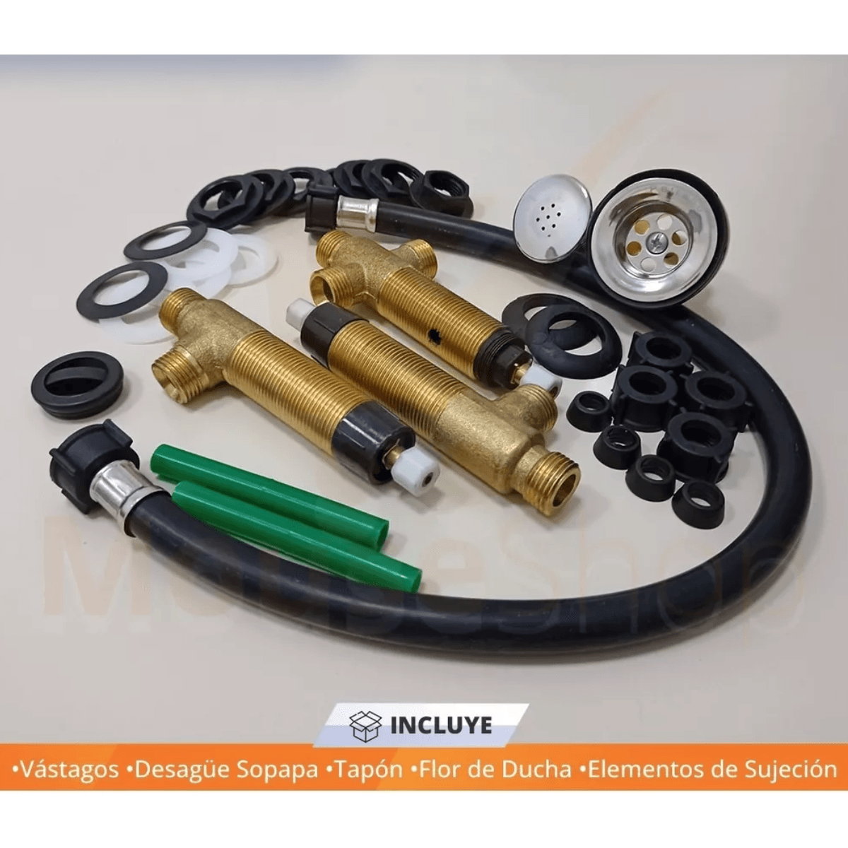 Griferia Bidet Peirano MALBA 70-059 con Tansferencia Cromado y Blanco - Provincia Compras