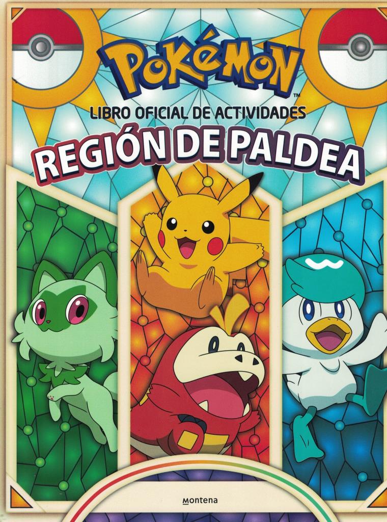 POKEMON REGION DE PALDEA LIBRO OFICIAL DE ACTIVIDADES - The Pokemon ...