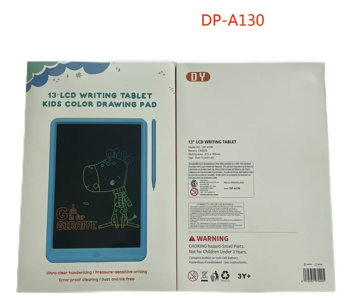 Magical Tablet Pizarra Magica Azul Dp-a130 - Provincia Compras
