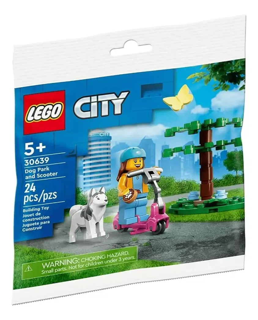 Lego City Dog Park And Scooter 30639 - Provincia Compras
