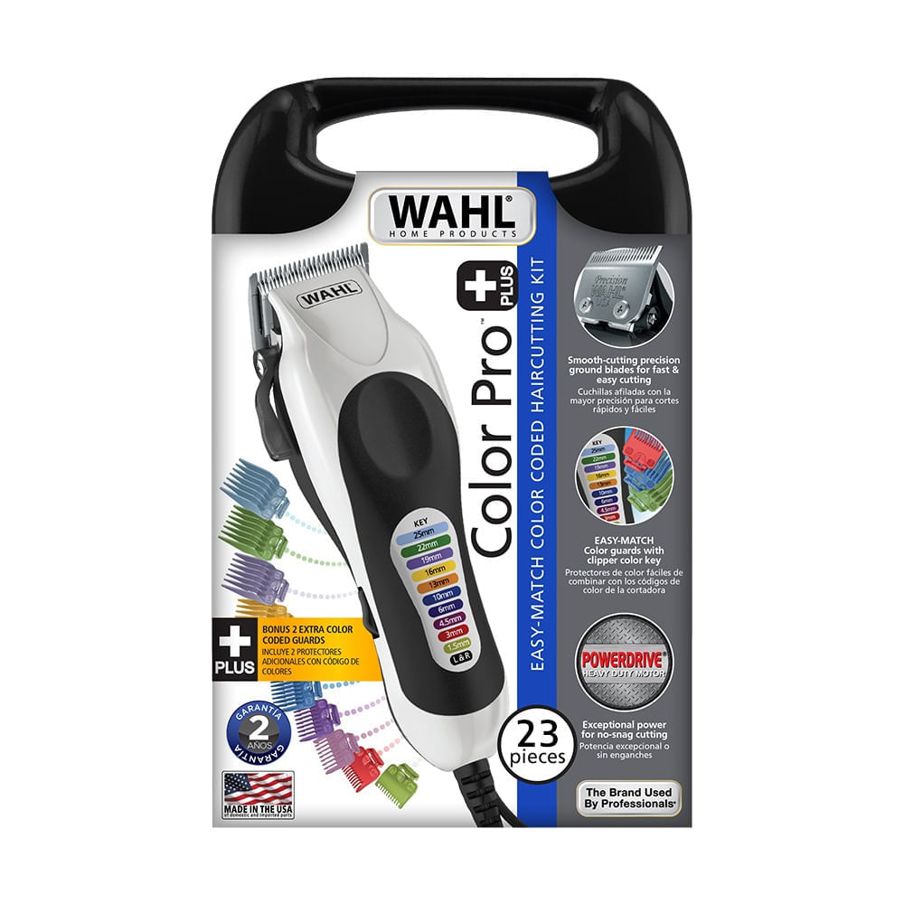 Máquina de Corte Color Pro Plus 23 Piezas Wahl - Provincia Compras
